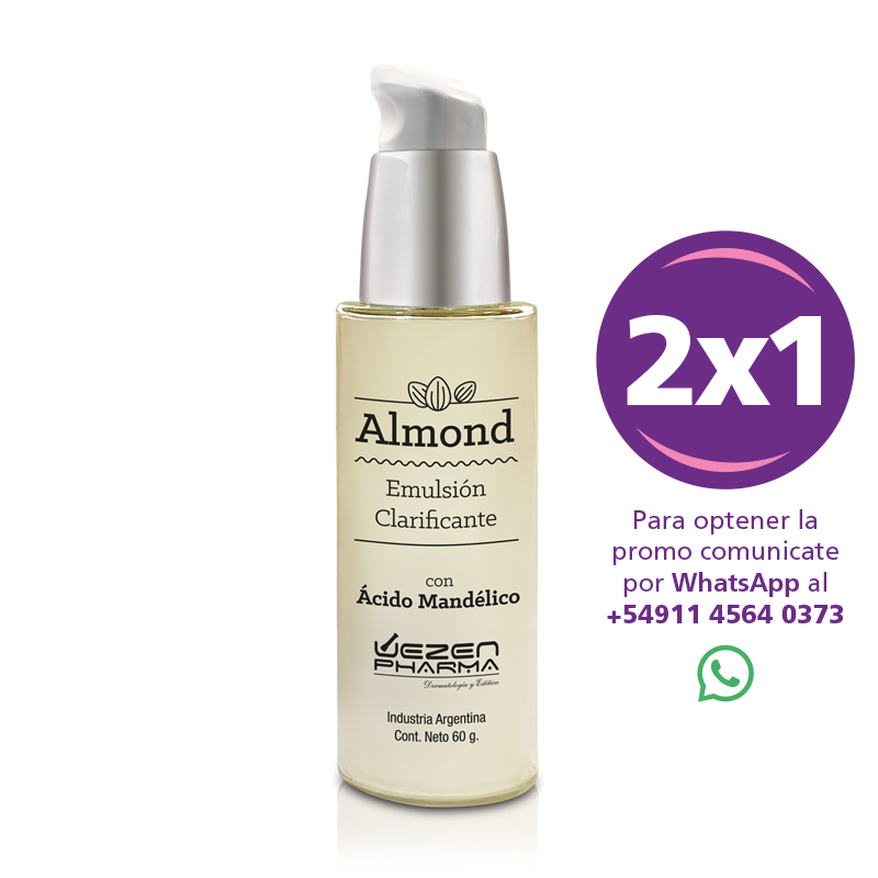 Almond Emulsión Clarificante x 60 gr. | Uezen Pharma